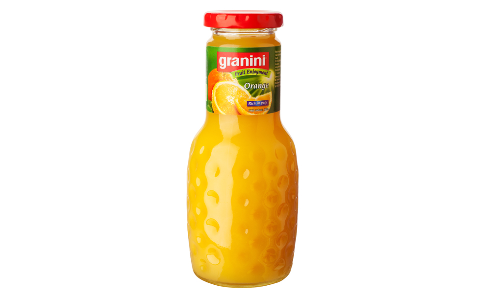 Granini, germany. 25 cl orange juice